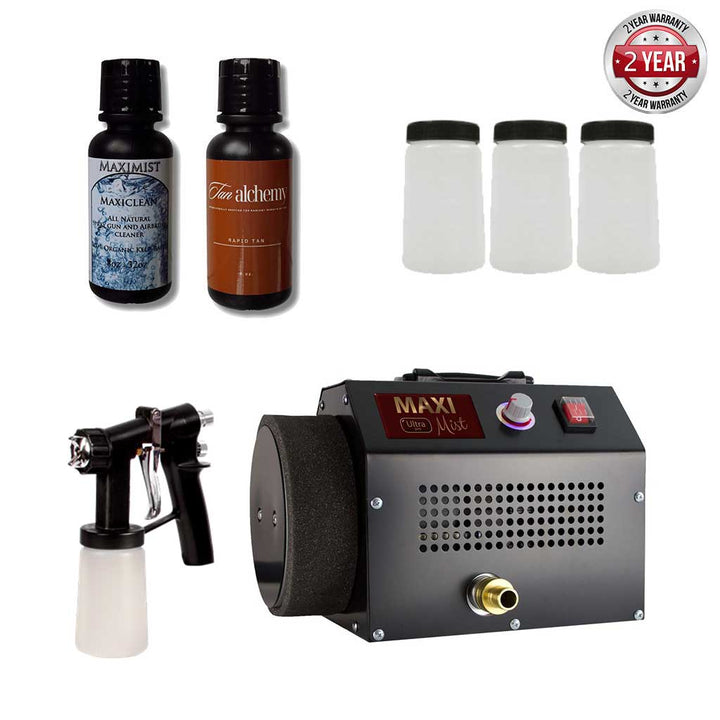 MaxiMist Spray Tanning Store, HVLP Tanning Systems and Kits