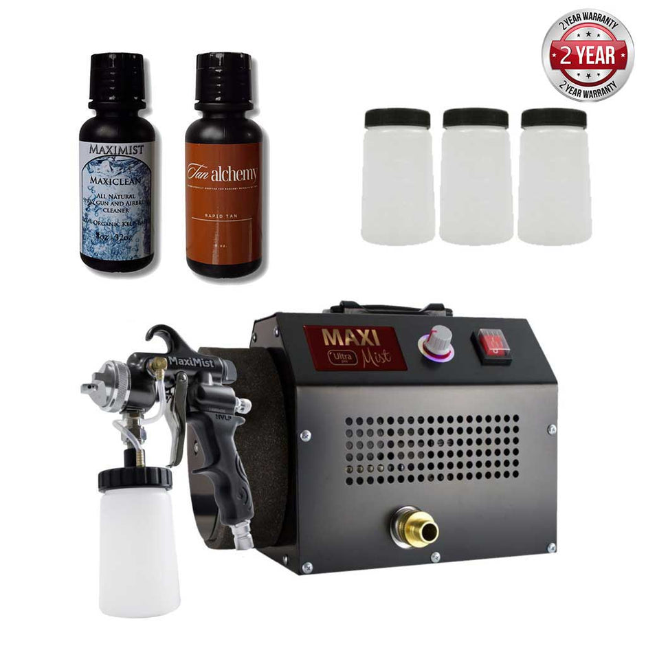 MaxiMist Spray Tanning Store, HVLP Tanning Systems and Kits
