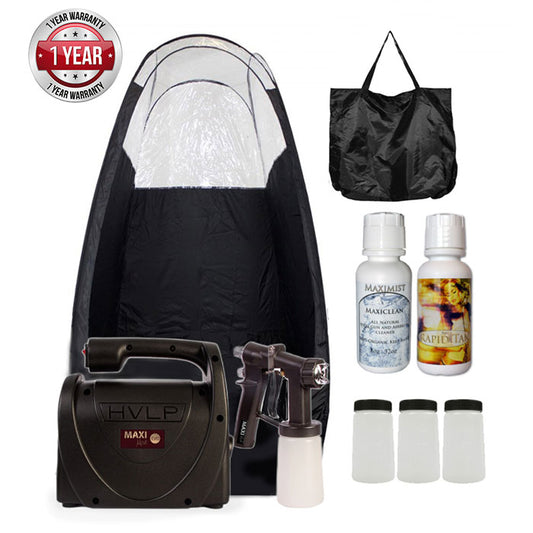 Spray Tanning Kits with Popup Tent - MaxiMist – MaxiMist Spray Tanning ...