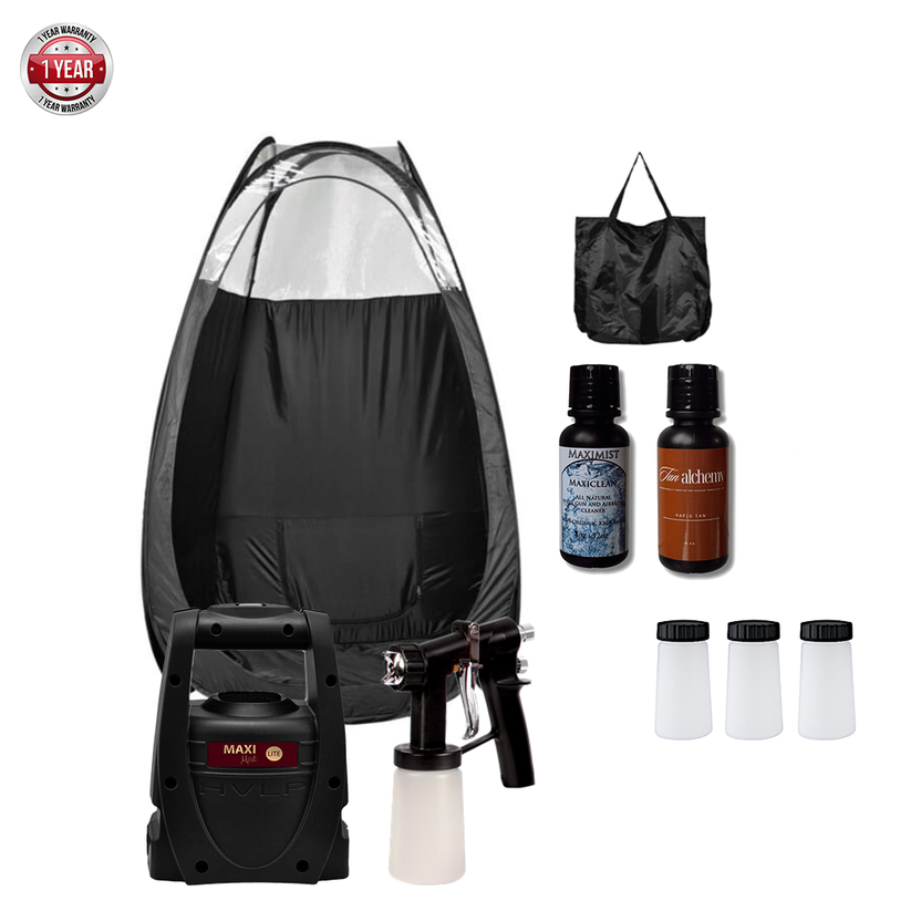 Maximist Elite Series Lite HVLP Tanning Kit - Includes Tent – MaxiMist ...