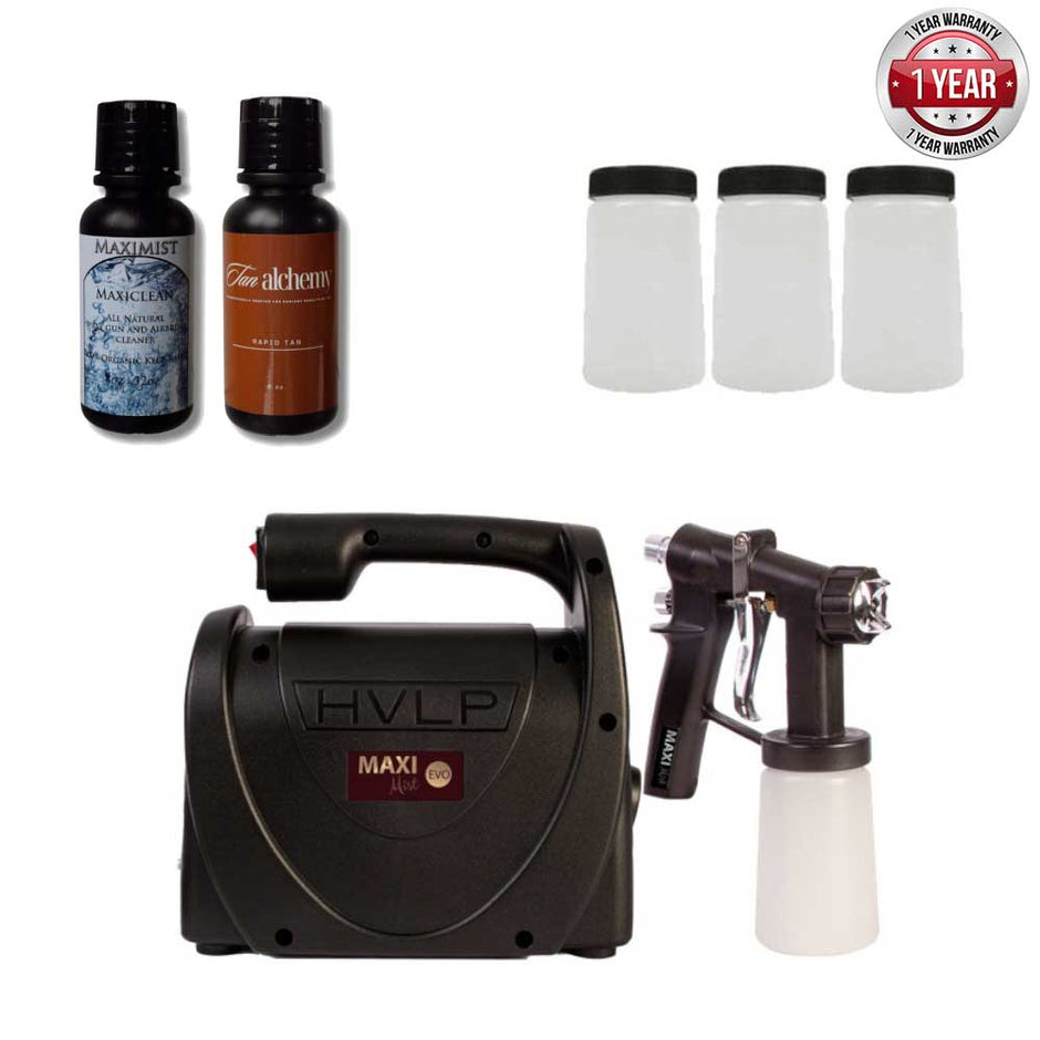 MaxiMist Spray Tanning Store, HVLP Tanning Systems and Kits