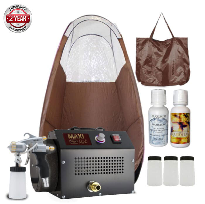 MaxiMist™ Ultra Pro Sunless Spray Tanning Kit - Heavy Duty (1 Pro Gun) – MaxiMist Spray Tanning ...