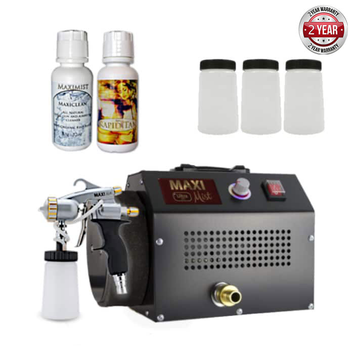 MaxiMist™ Ultra Pro Spray Tanning System (1 Metal Pro Gun) – MaxiMist ...